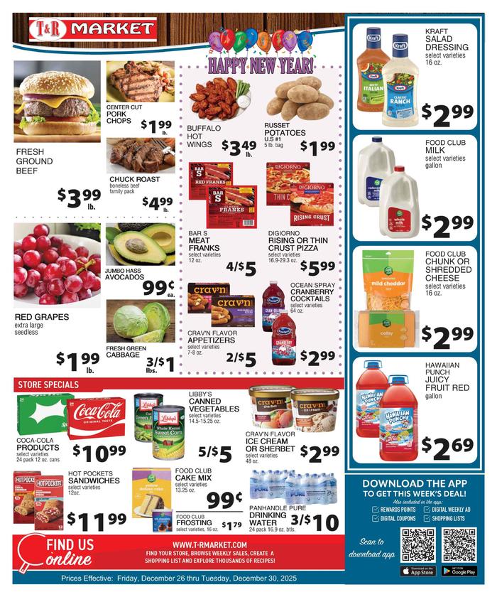 T&R Market | Ad Specials